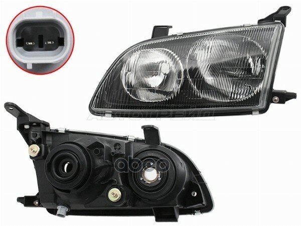 Фара Toyota Ipsum (SXM10) 96-98 / Picnic 96-01 (Слева/ Ручная регулировка) Sat арт. ST-44-3L