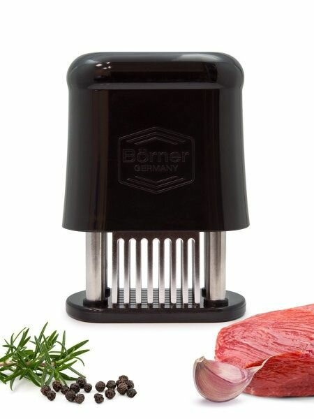 Размягчитель мяса (тендерайзер) "Идеал", рабочая часть 3,5см*4см, цвет черный