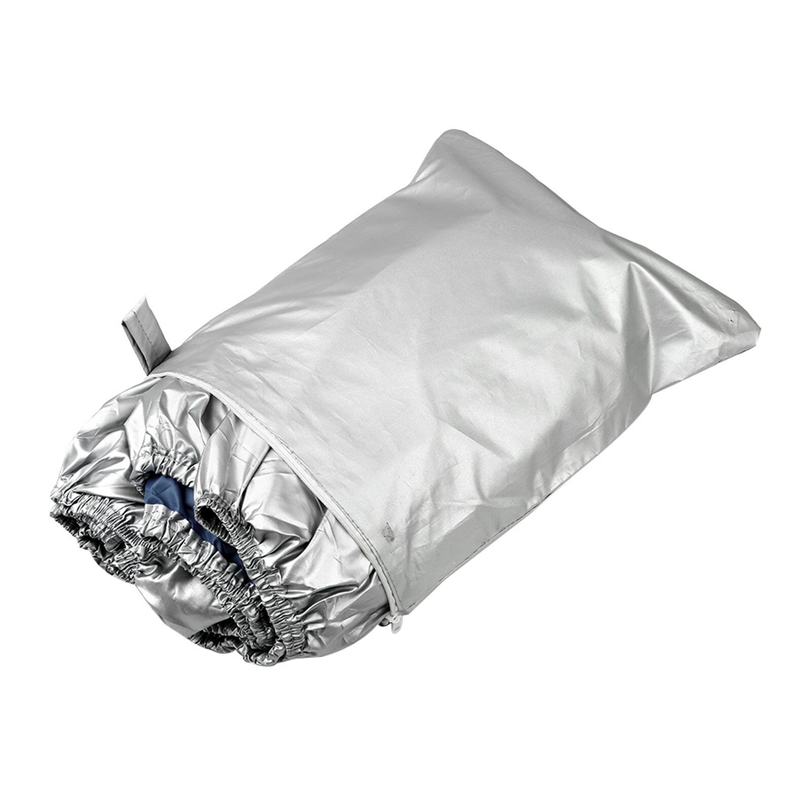 Boat Cover Yacht Outdoor Protection Waterproof Heavy Duty Silver Reflective 300D Oxford Fabric Anti-smashing and Tear Proof Fits V-HULL TRI-HULL Runabouts Bass Boats 11-13FT Upgrading Qual