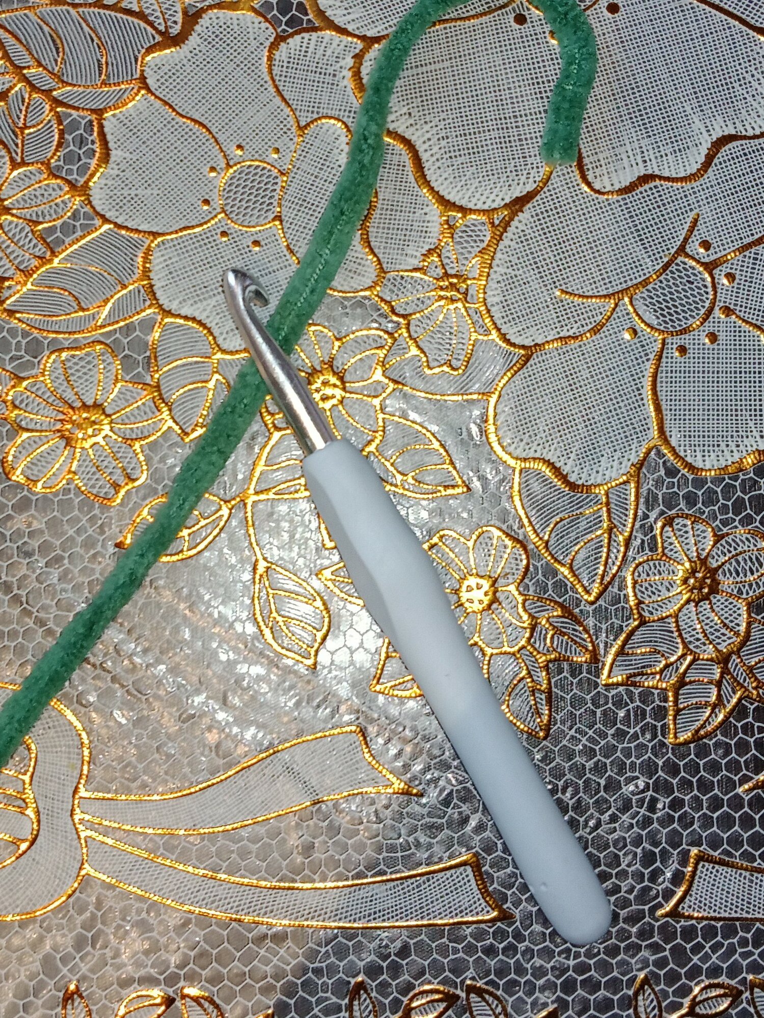 Крючок для вязания 7 мм