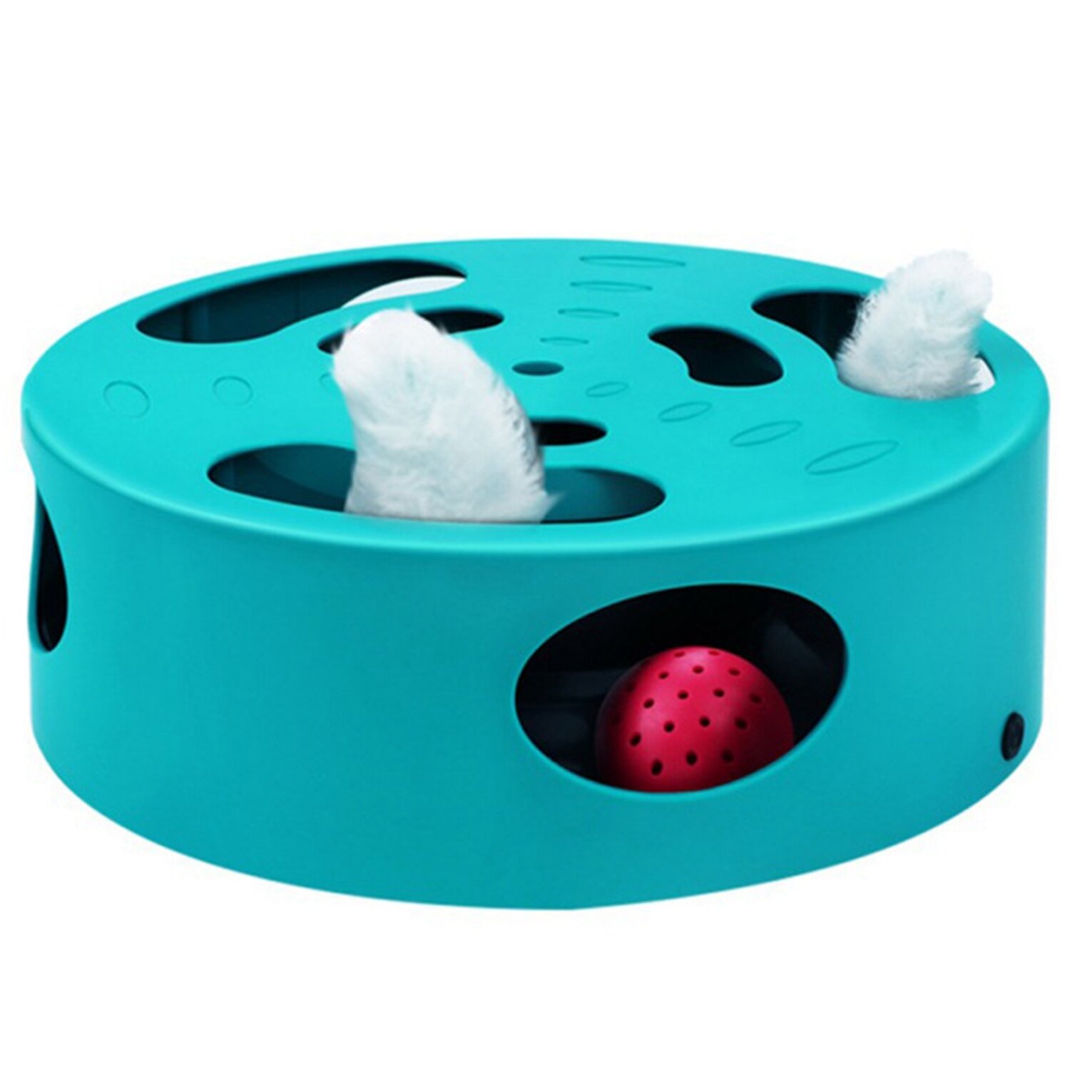 Интерактивные игрушки для кошек: бегающие мыши и когтеточка Игрушка для кошек Поймай мышь