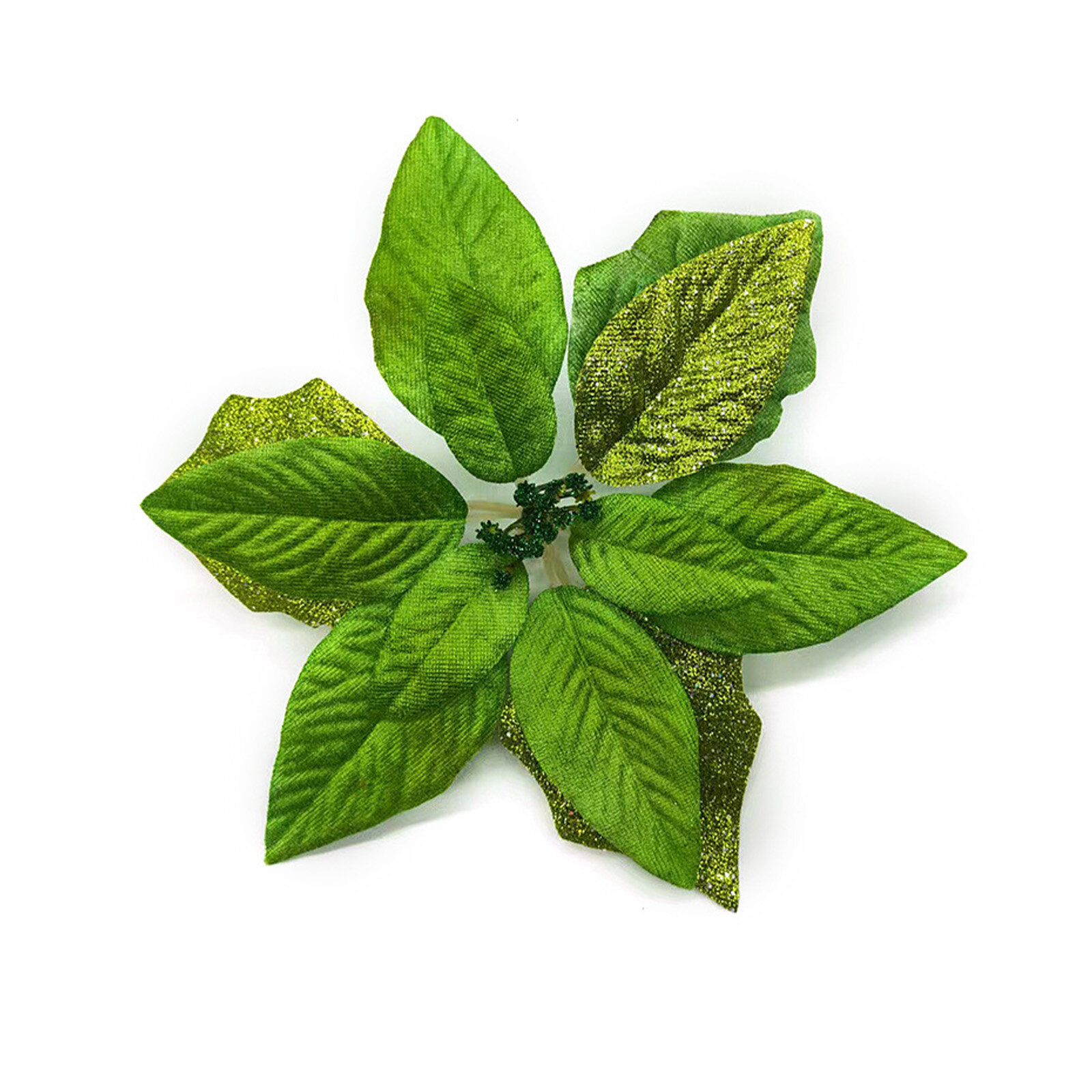 Рождественские цветы, украшения для рождественской елки, цветы из ткани, имитирующие цветы.