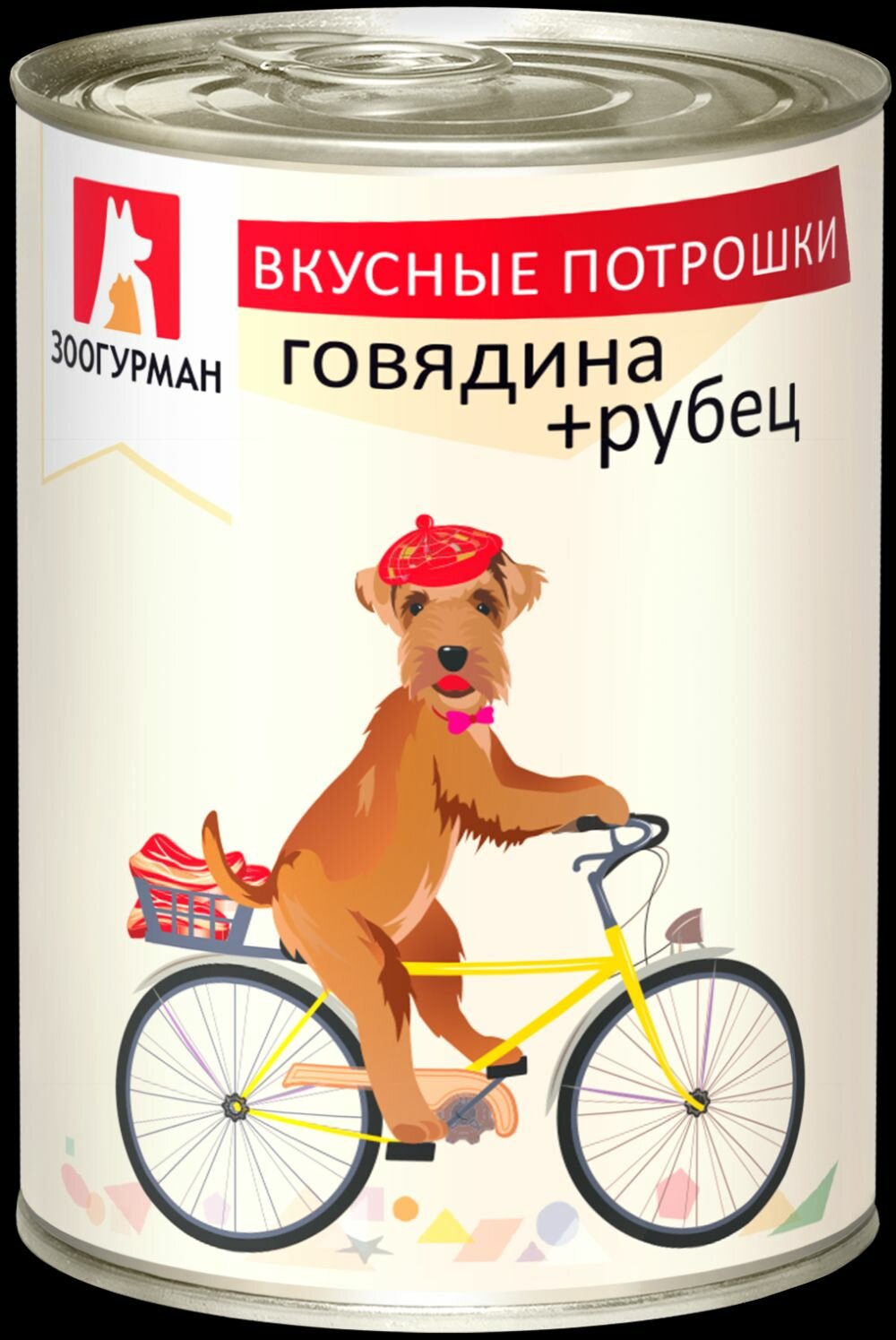 Зоогурман кон. д/собак Вкусные потрошки Говядина/рубец 350гр