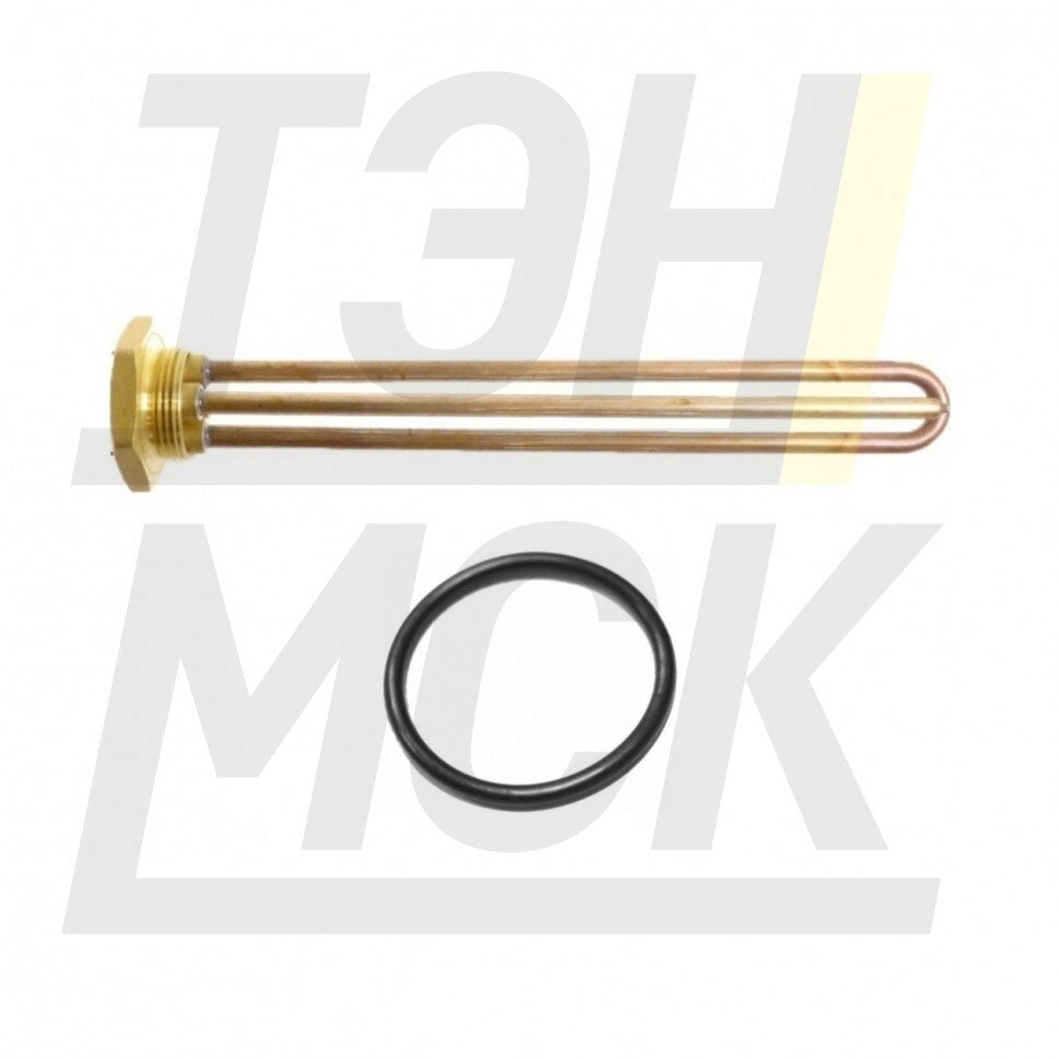 Комплект ТЭН 1,5кВт (1500Вт) RDT, резьбовой 42мм для Ariston, De Luxe, Real, Thermex + прокладка, 2106K2
