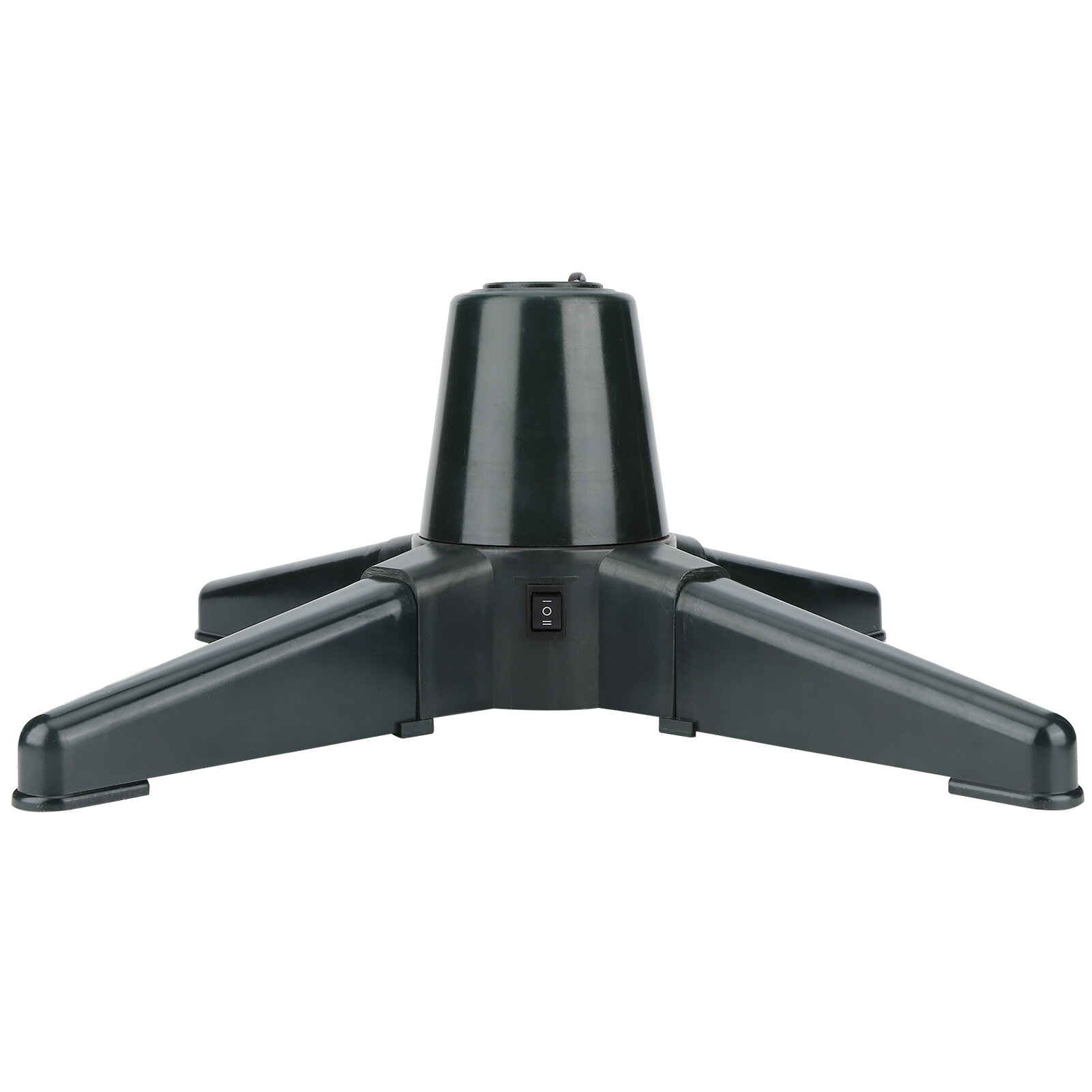 Подставка для рождественской елки, электрическая, вращающаяся на 360 градусов, полка, украшения для дома 50 см