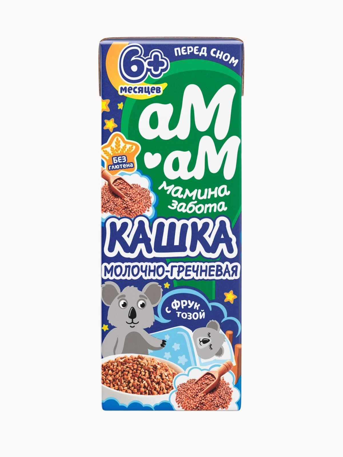 Амам Кашка гречневая м. д. ж 2,5% 12 штук