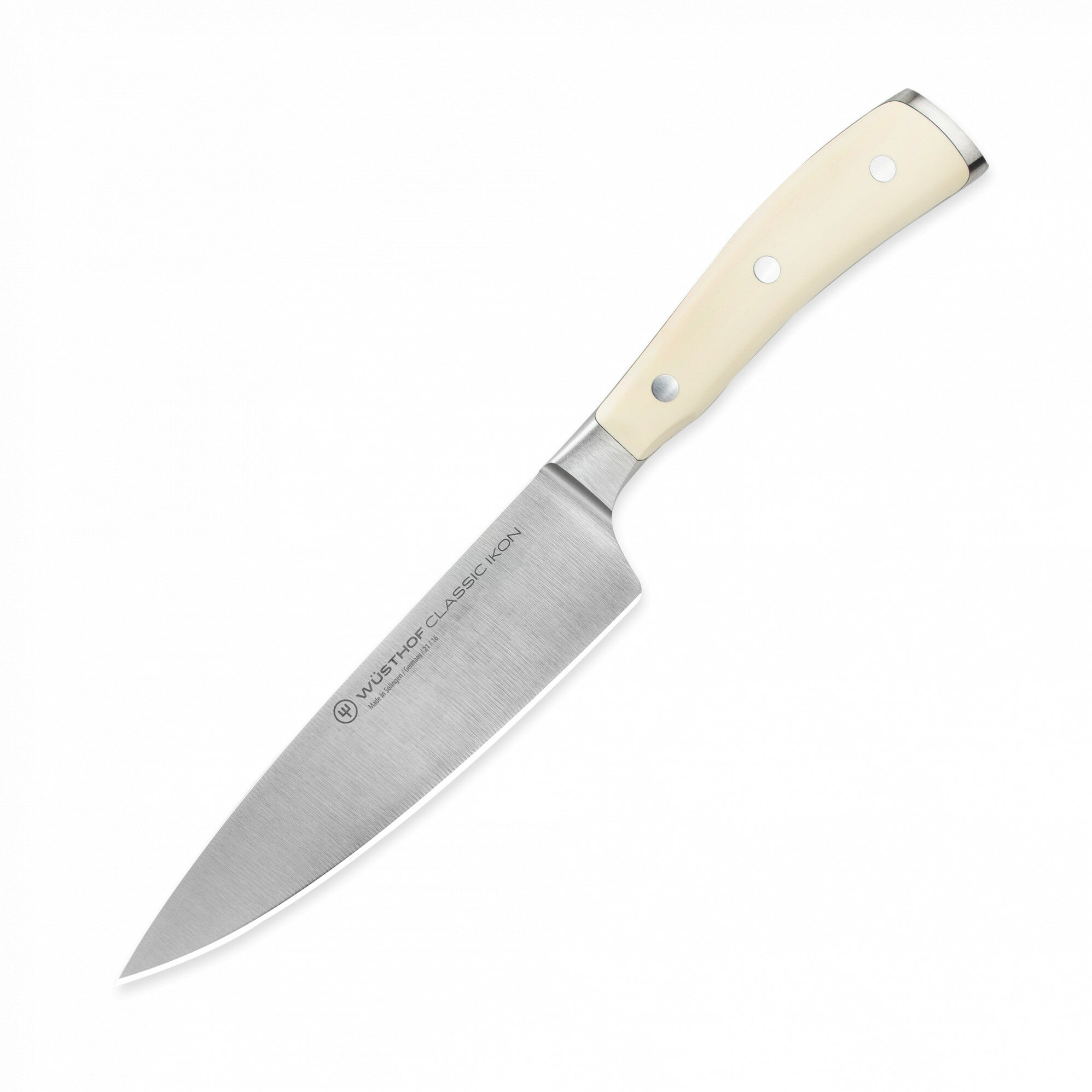 Профессиональный поварской кухонный нож 16 см, серия Ikon Cream White 4596-0/16 WUS WUESTHOF
