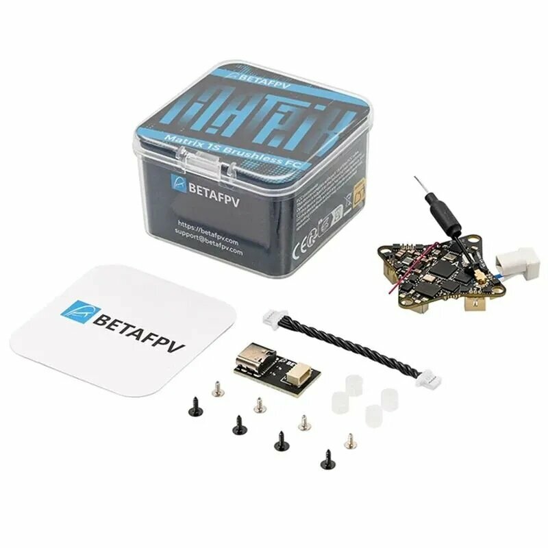 Matrix 1S 5IN1 AIO FC Brushless Flight Controller 2.4G ELRS 400mW VTX Игрушечные аксессуары