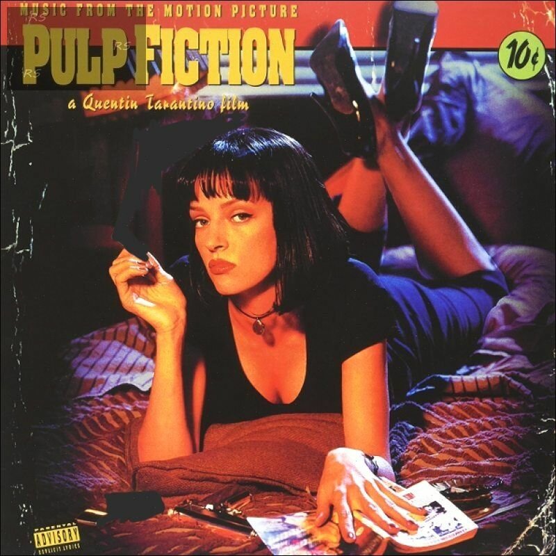 Pulp Fiction - Music From The Motion Picture (Soundtrack) музыка к кинофильму "Криминальное чтиво", (LP) Виниловая пластинка