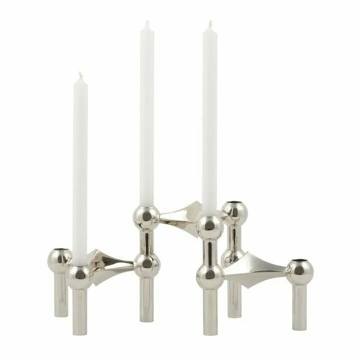 Подсвечник "STOFF Nagel" для 9 св, 3 шт