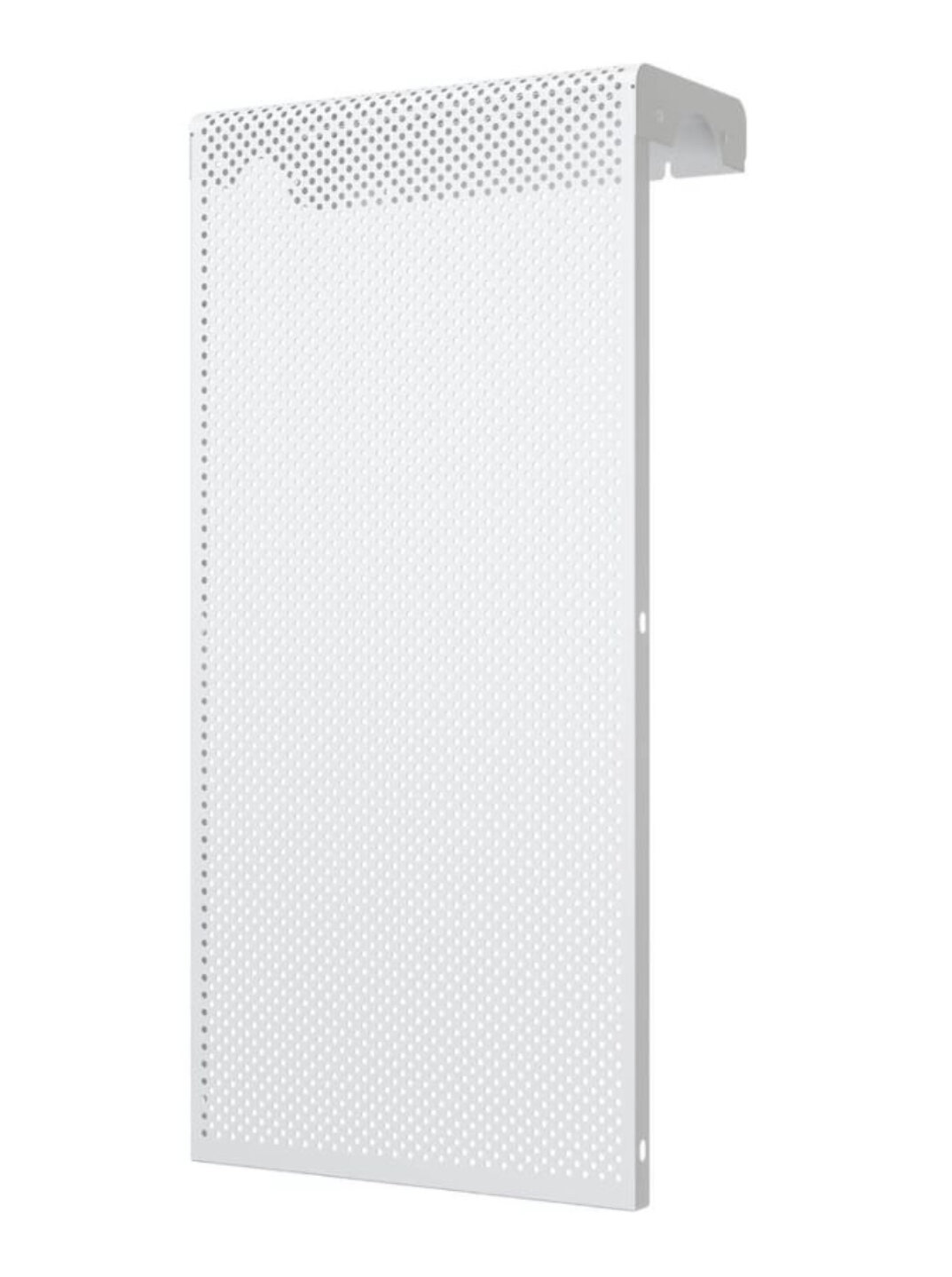 Экран на радиатор EVECS металлический, четырёхсекционный, перфорированный, 390х140х610 мм 4 дмэр