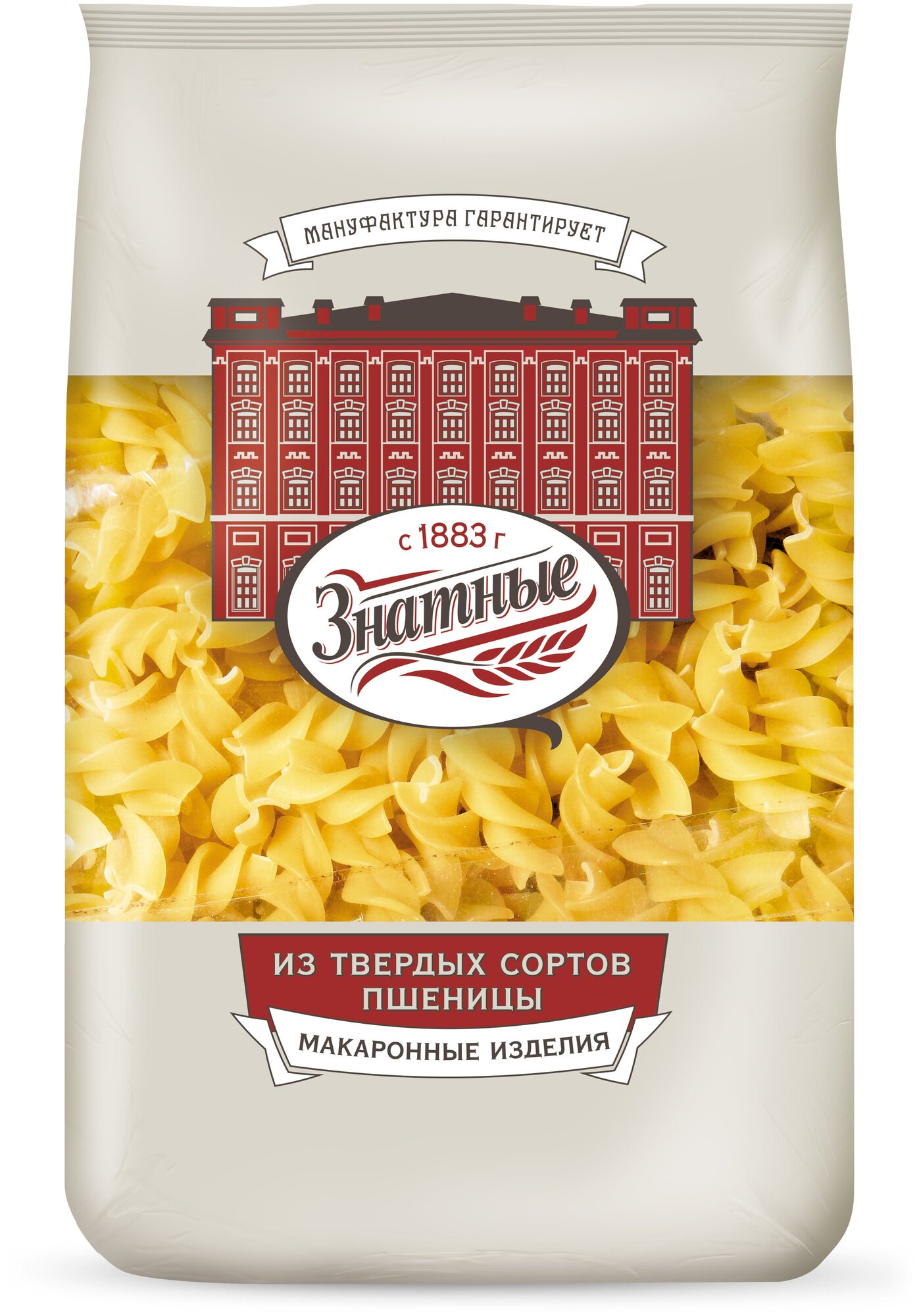 Макаронные изделия Знатные из твердых сортов пшеницы Спиральки №73 ...