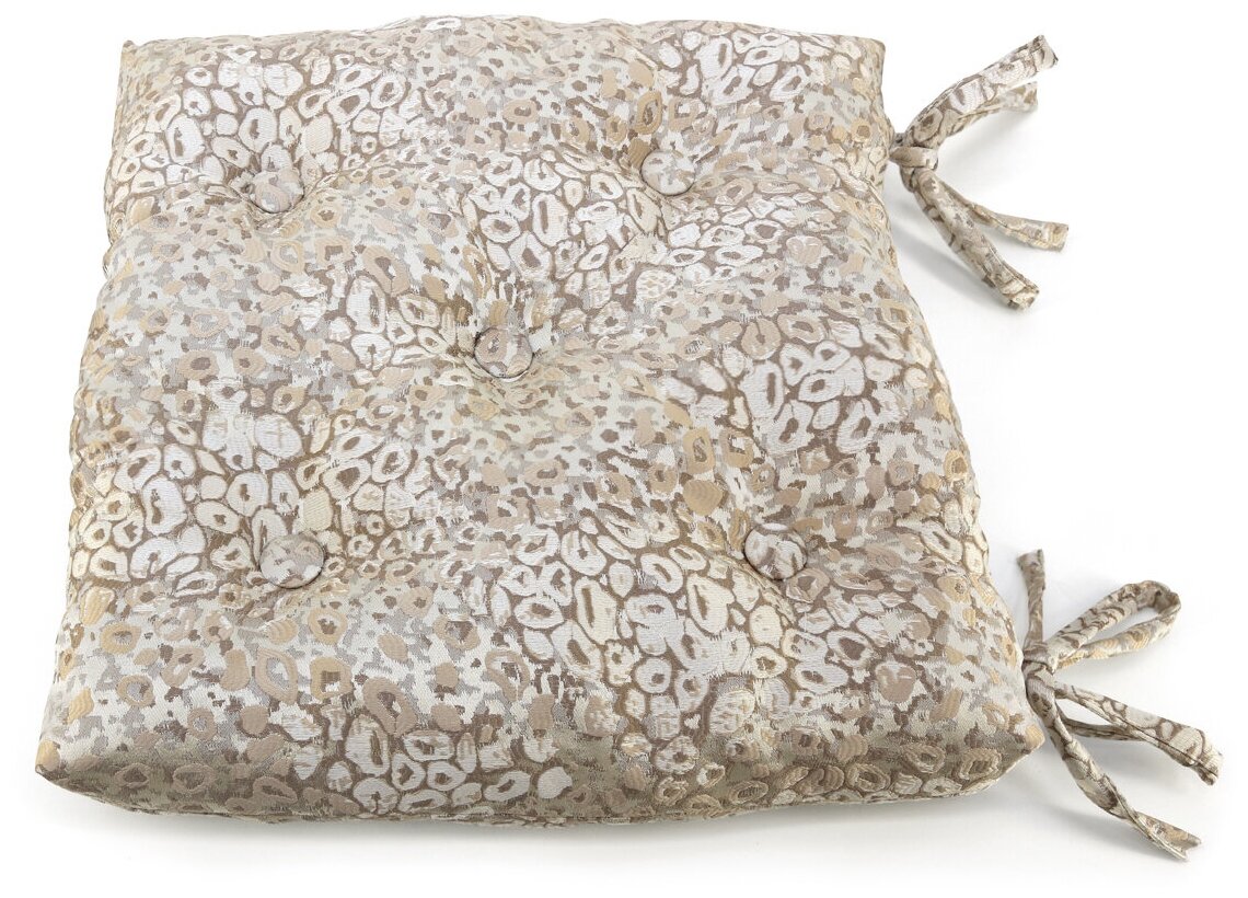 Подушка на стул Kauffort Stone, 40 х 40 см, бежевый