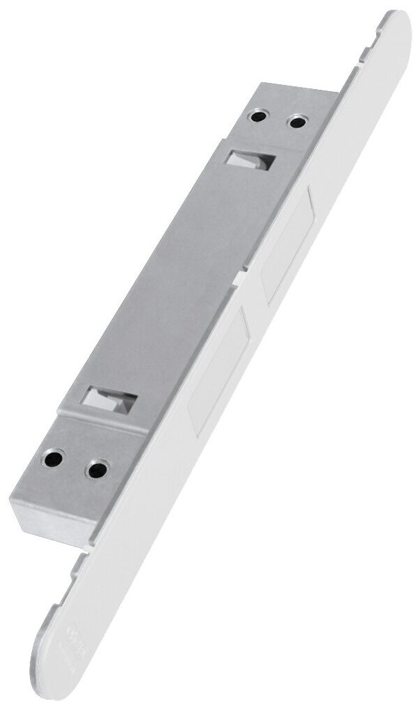 Магнитная защелка регулируемая Touch B01120.30. FM (белый) с лицевой планкой B01120.31. FM