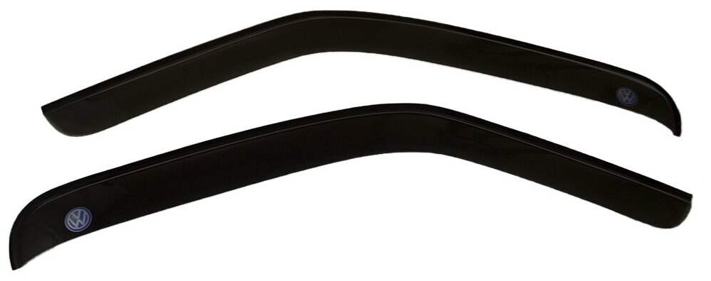 Дефлектор двери (ветровик) с лого на Volkswagen Crafter (2006-2017)