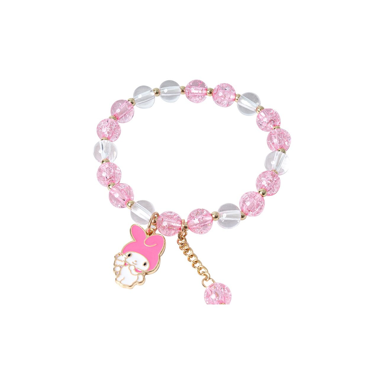 Санрио My Melody Kuromi Pompompurin Cinnamoroll Браслет с бусинами мерч по интеллектуальной собственности