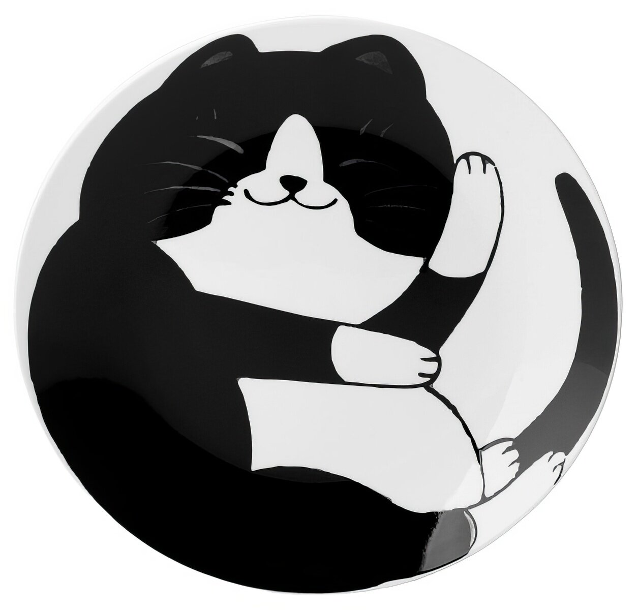 Тарелка ATMOSPHERE Cats 19см десертная фарфор