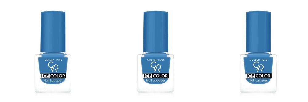 Golden Rose Лак для ногтей Ice Color Nail Lacquer, тон 238, 3 шт.