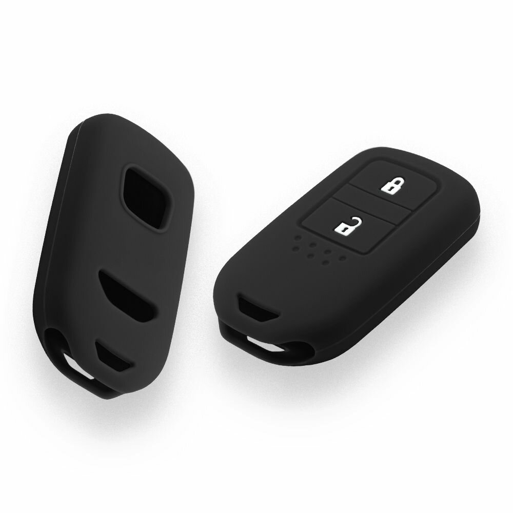 Чехол для ключа Honda, 2 кнопки, Черный