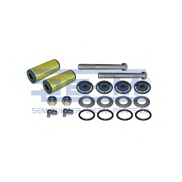 SE-M 8974 р / к пальца рессоры (мпр) с / бл2+4упл. кольца+4шайбы+4крышки+2масленки+2втулки+болт2\