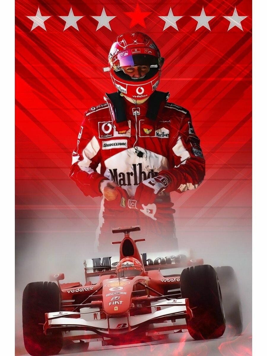 Постер "Михаэль Шумахер. Legend"