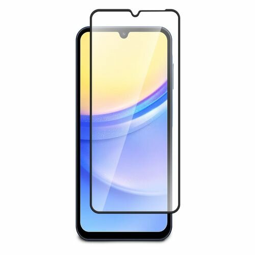 Защитное стекло для экрана BORASCO для Samsung Galaxy A15 антиблик, 2.5D, 1 шт, прозрачный [72841]