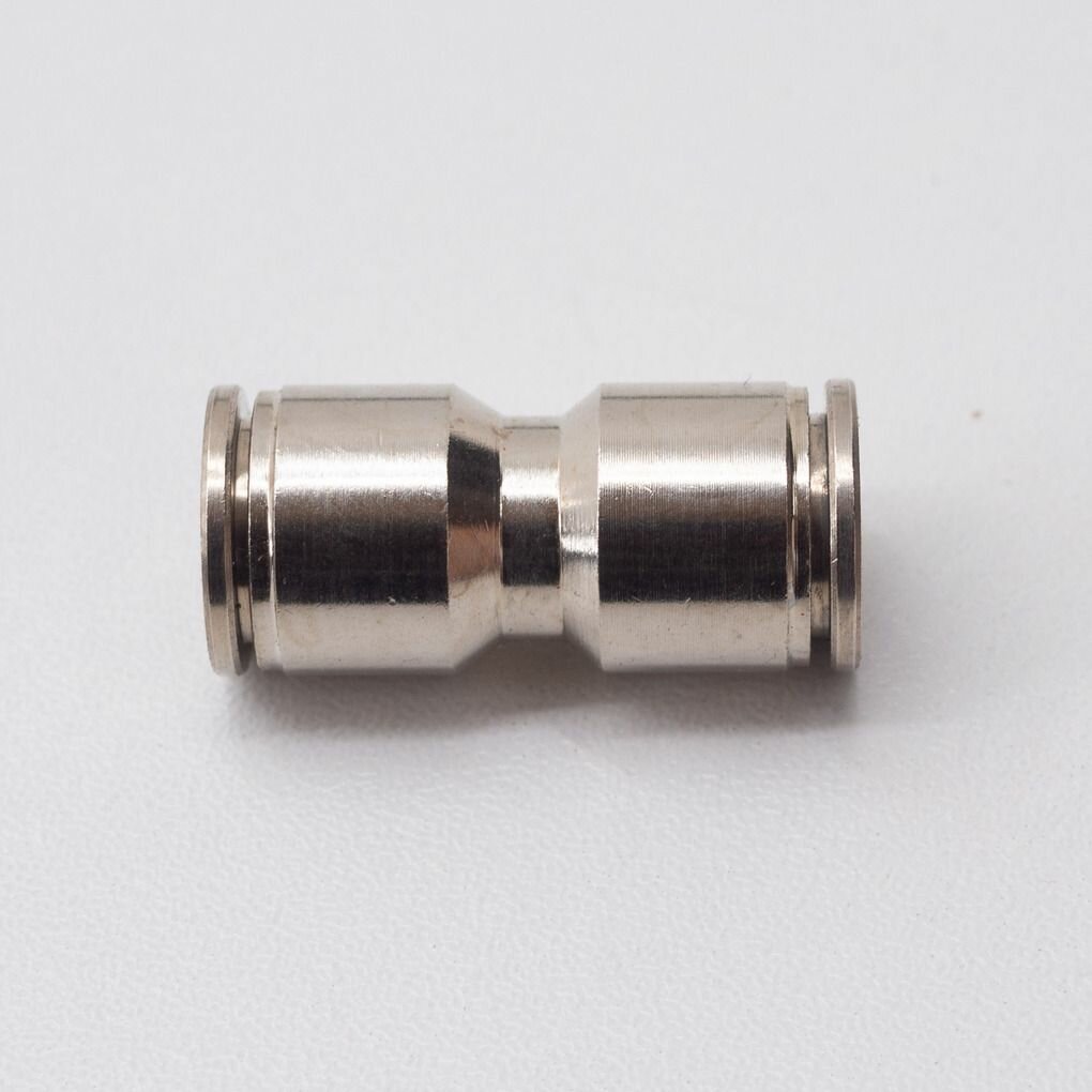 Фитинг металлический D8*8 мм, ZEVS