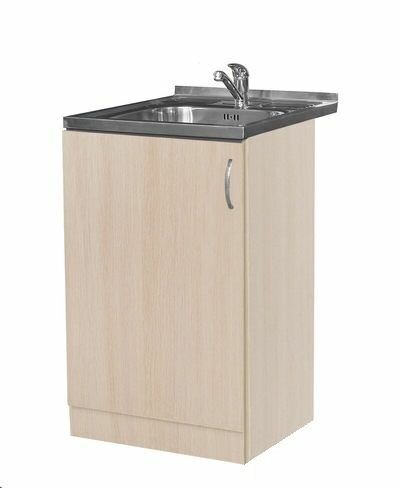 Кухонный модуль 50х60 см Дуб Молочный петли слева /стол под мойку 50х60 см /тумба на кухню без мойки