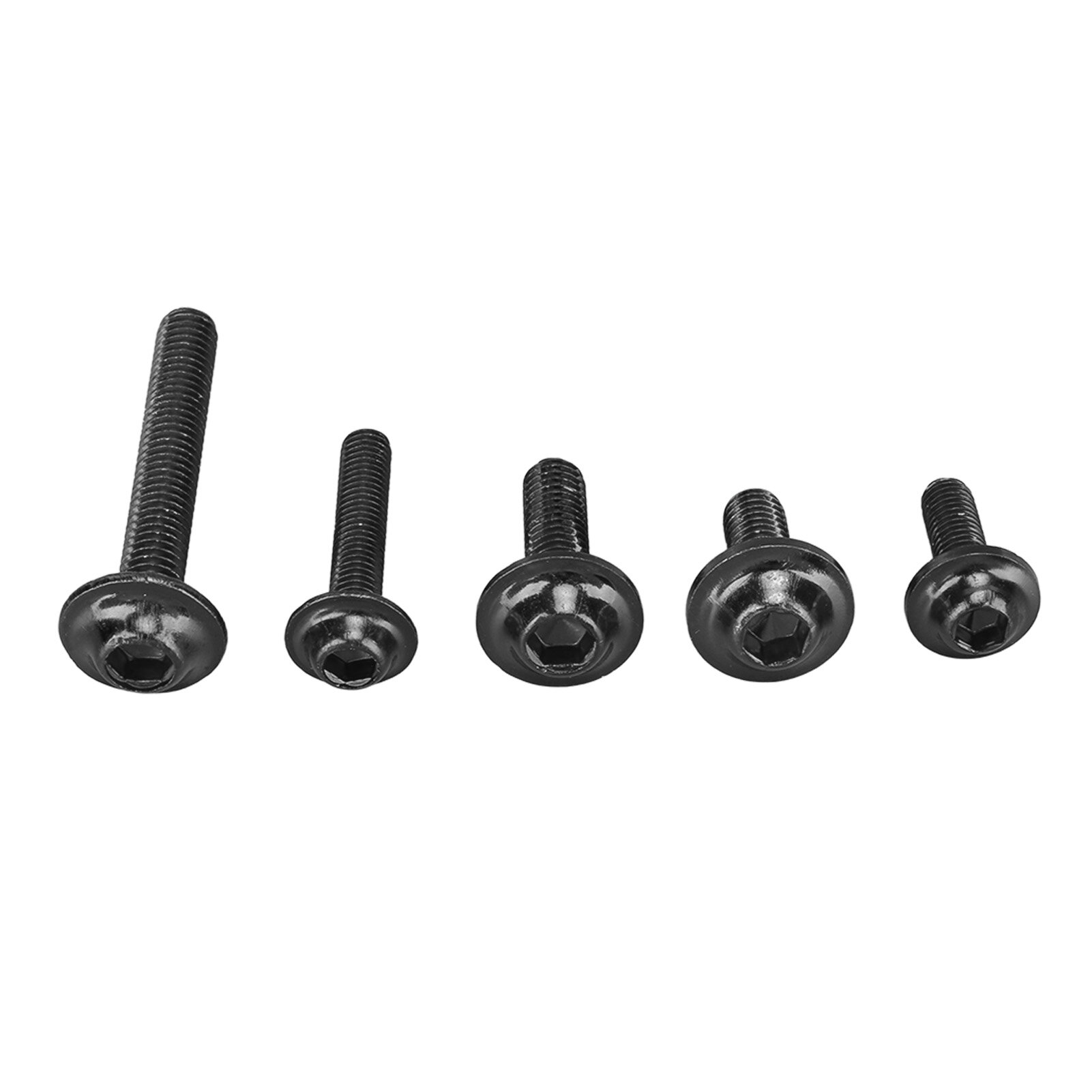 177 шт, комплект болтов для обтекателя мотоцикла, цветные M5 M6, винты для ветрового стекла мотоцикла, замена для SUZUKI GSXR600 GSXR750, черный