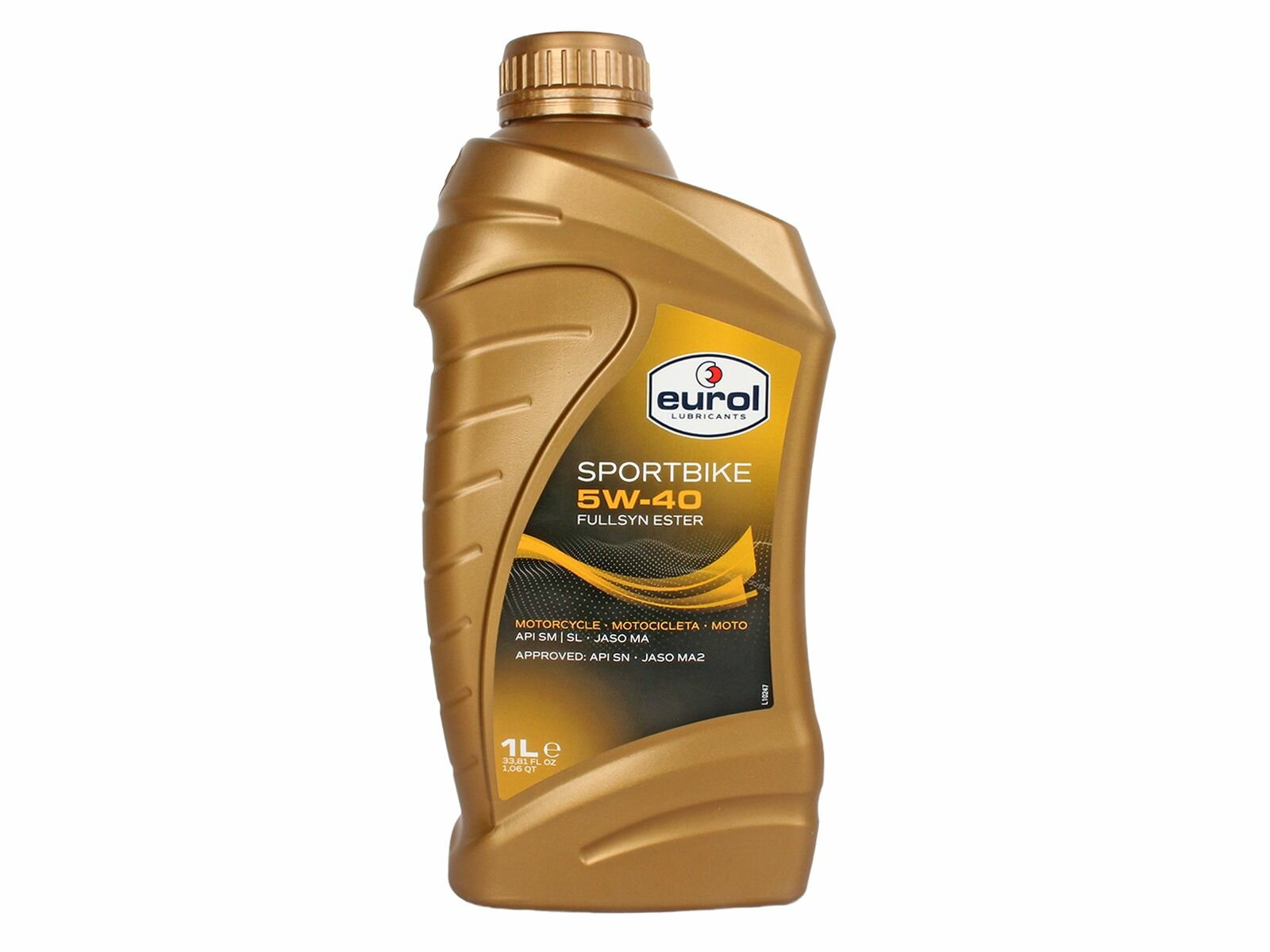 Масло моторное 4T EUROL SPORTBIKE 5W40 1л
