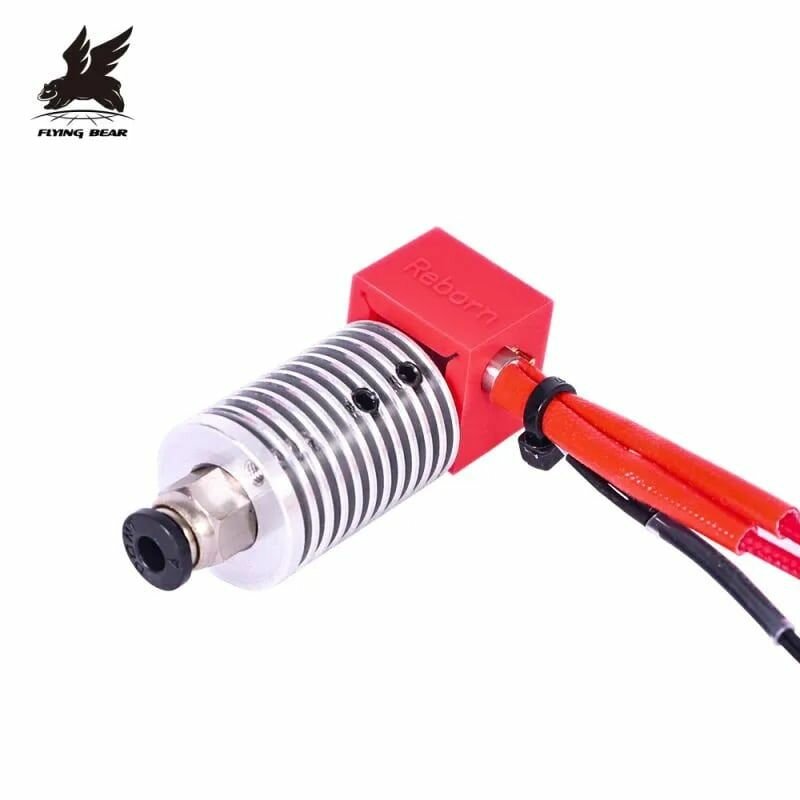 Хотенд с радиатором для 3D принтера Flying Bear Ghost 5/ 4/ 4s. Хотэнд для FlyingBear Ghost 5.