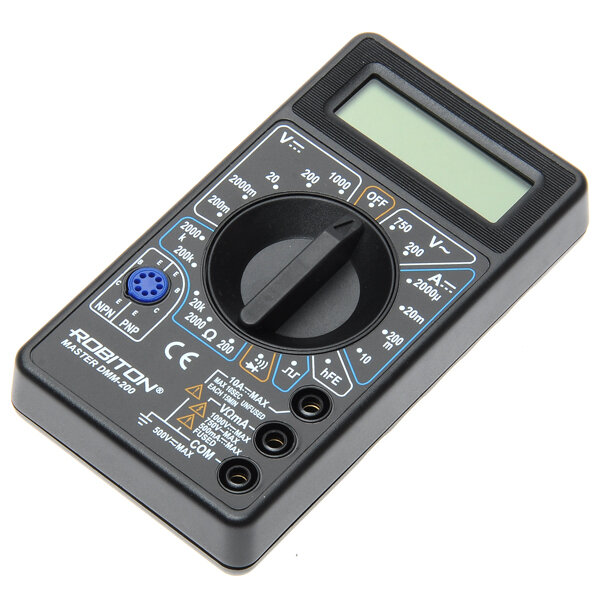 Мультиметр цифровой Master DMM-200 Robiton (4 шт. в наборе)