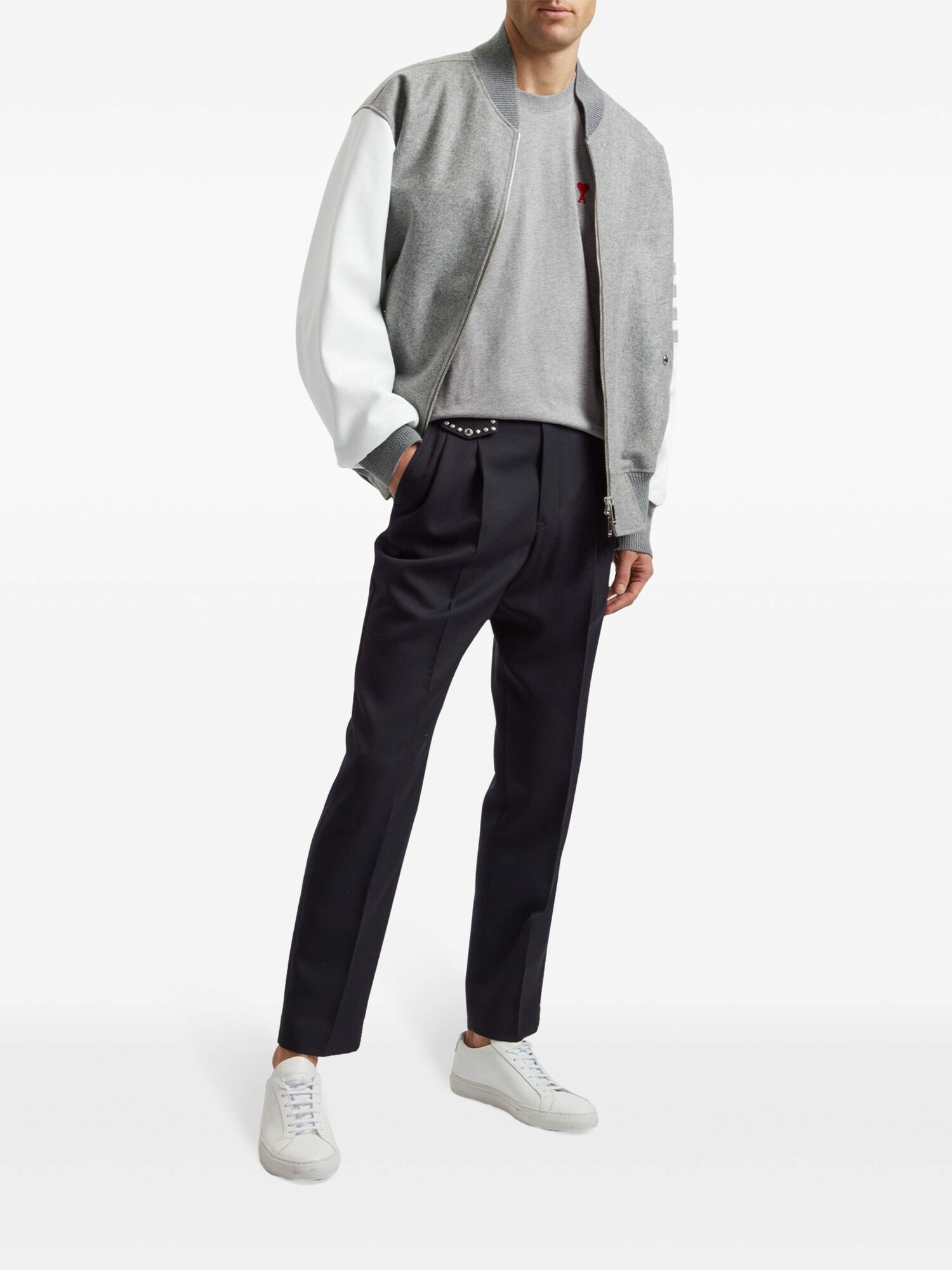 Куртка THOM BROWNE 4-Bar, размер 38, grey — фото 1