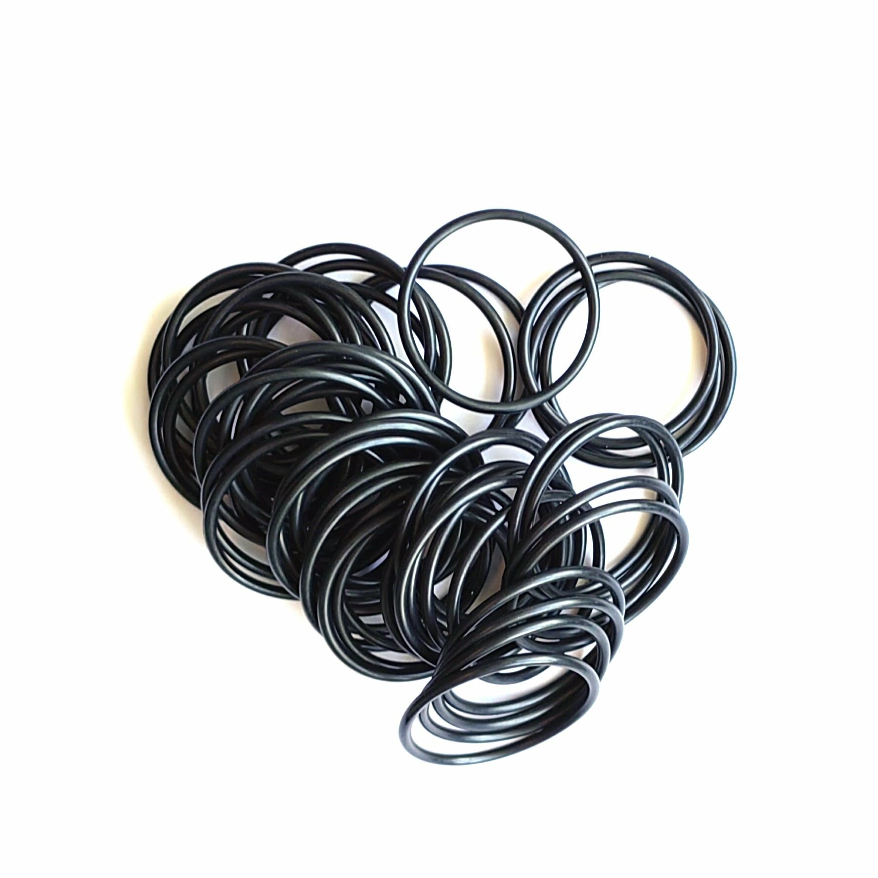 Уплотнительные резиновые кольца (прокладки) 40*35*2,5 мм (50 штук), ГОСТ