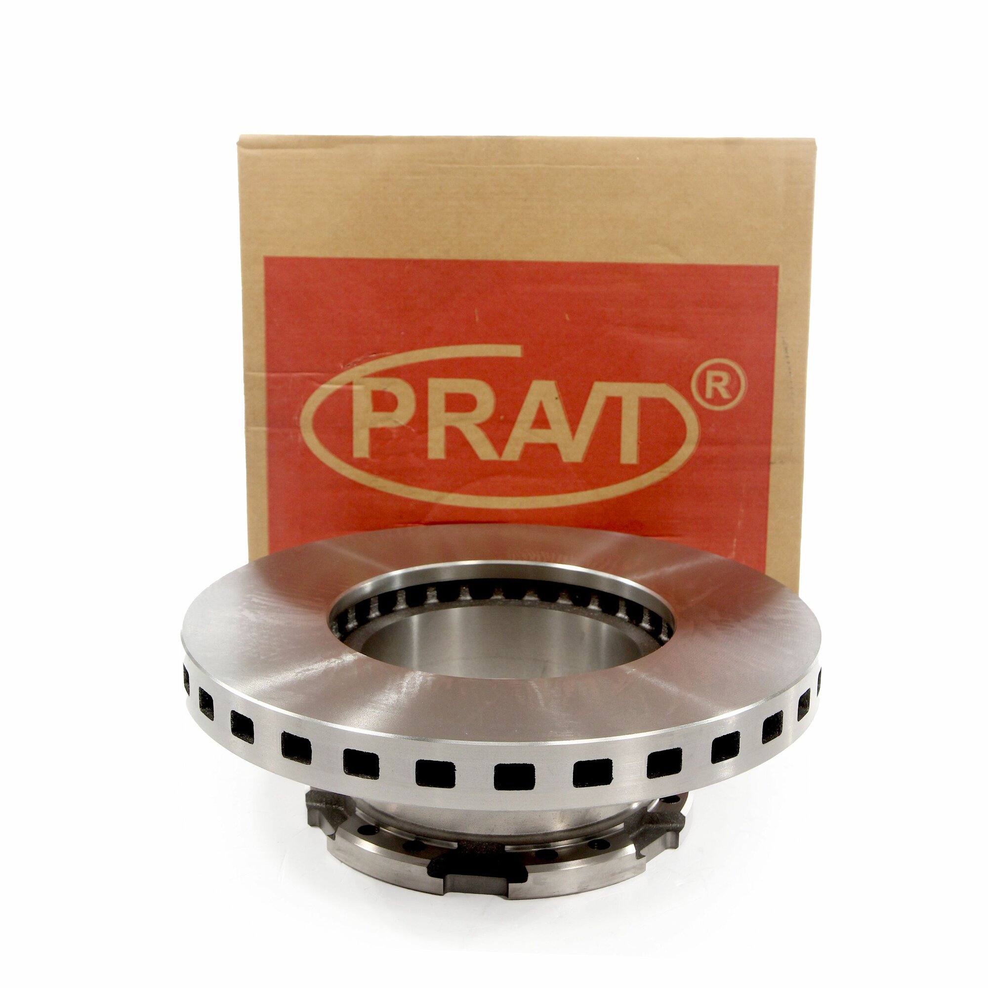 Тормозной диск PRAVT PR.33104-3501078, для ГАЗон Next/Валдай, чугун, серый, 1 шт