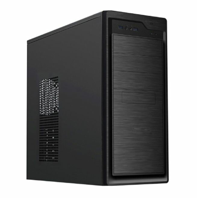 Компьютерный корпус POWERMAN BA831BK PM-600ATX-F (6178877) черный - Midi Tower, ATX, USB 3.2 Gen 1 Type-A