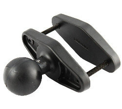 RAM-D-247U-4 П-образная струбцина RAM с 2 винтами, ширина до 102 мм (4") шар 57 мм (2,25")