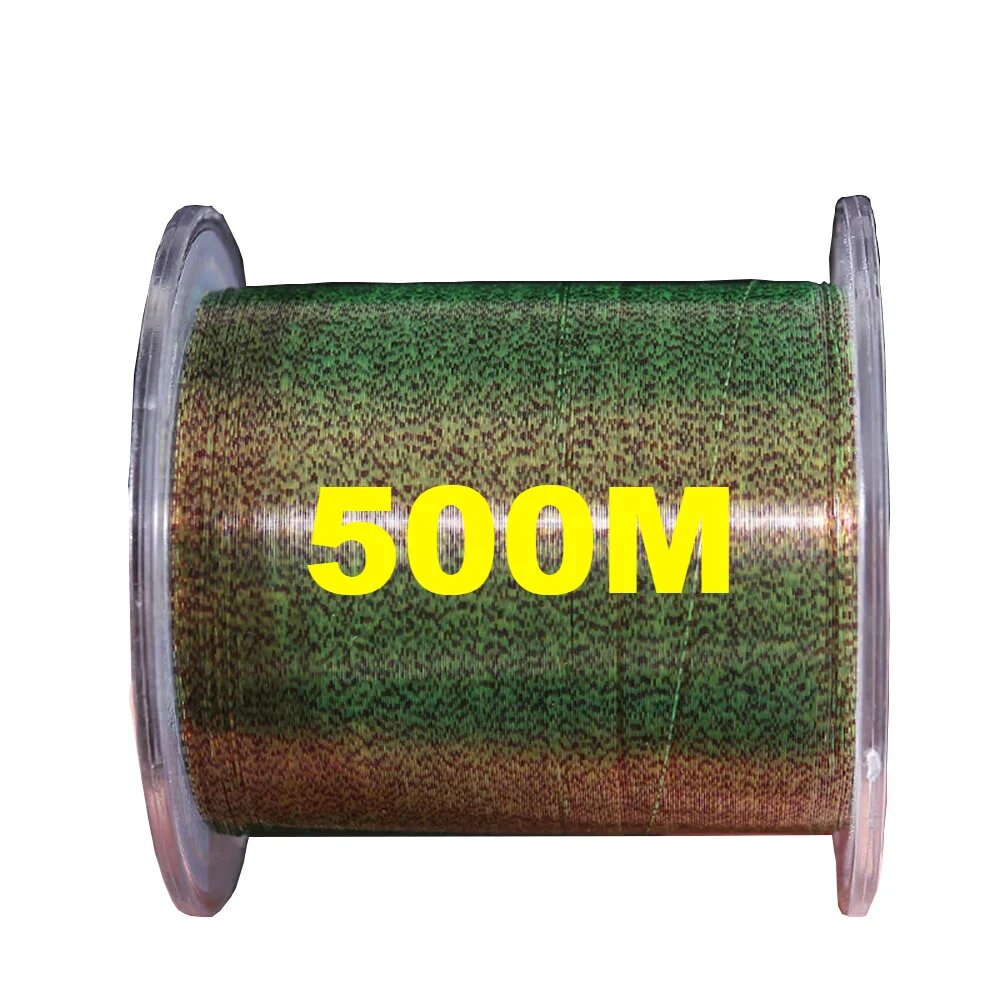 Нейлоновая рыболовная леска Speckle Carp 3000м 0.8-0.148mm-5LB, 500M Green