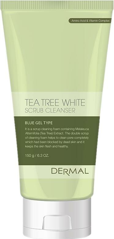 Dermal Cleanser Tea Tree Средство для умывания гелевое с микрогранулами с экстрактом чайного дерева 150 гр