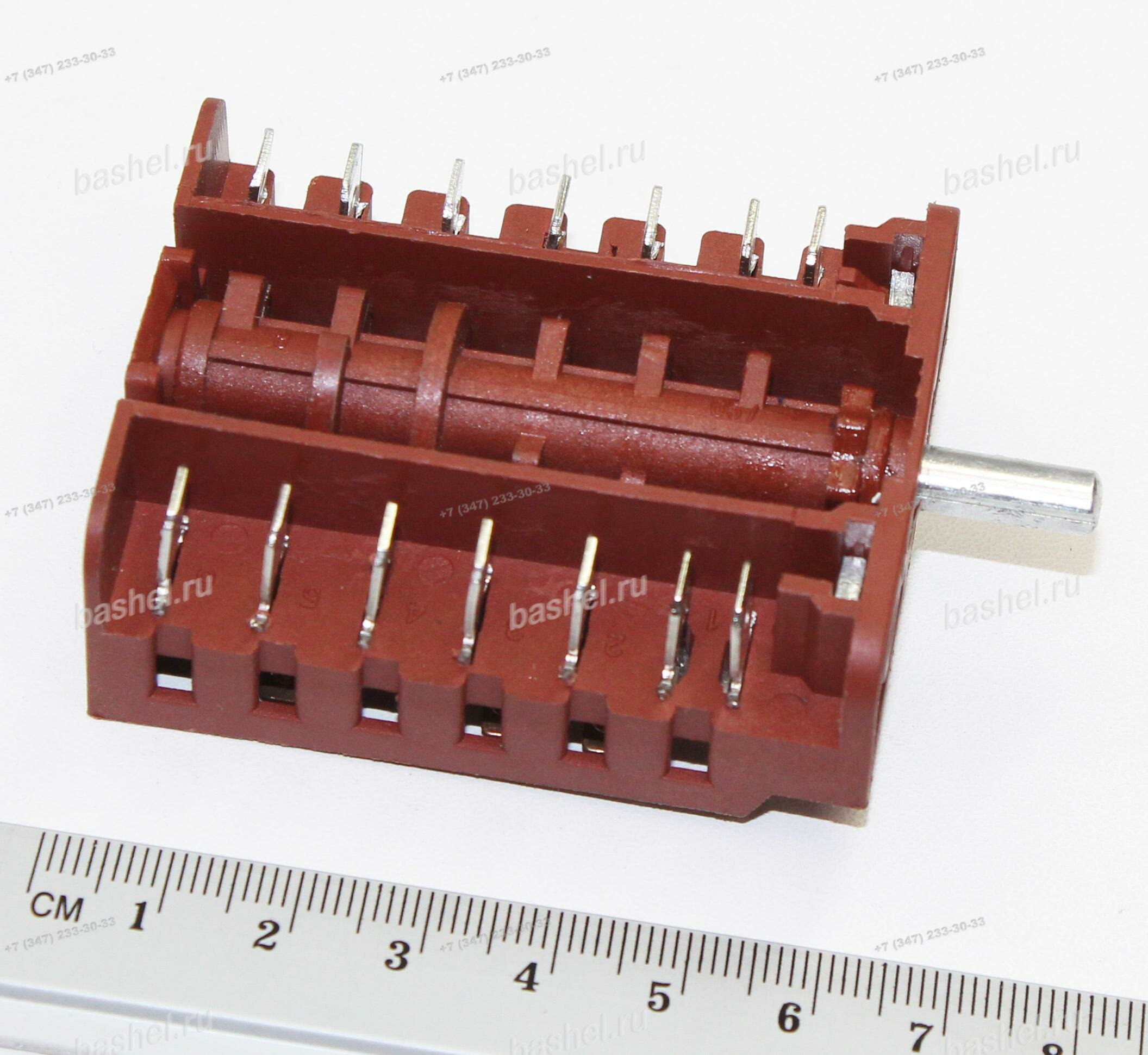 7LA BC6-12(3-65/) 16А, 7pos, 14pin(6gr) (Renova), Переключатель мощности для э/п