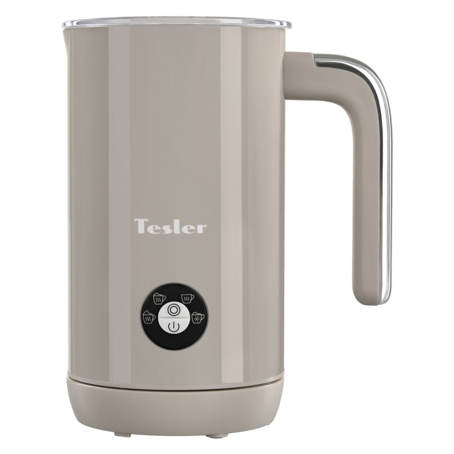 Вспениватель молока TESLER MF-260 SAND GREY 17,5 см, песочно-серый