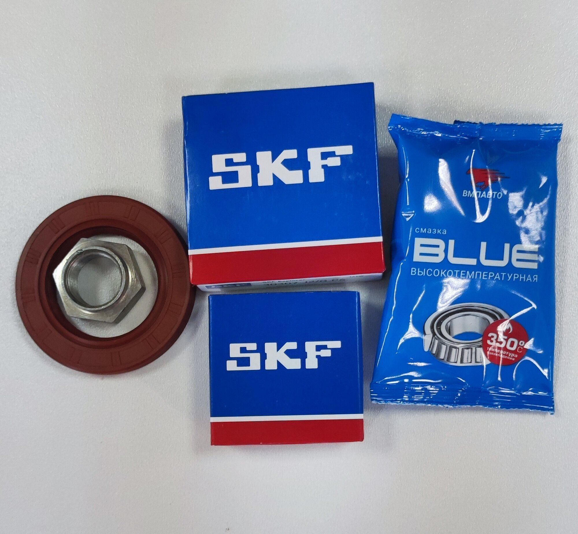 Ремкомплект ступицы передней Газель 3302, 2217 Подшипники "SKF"
