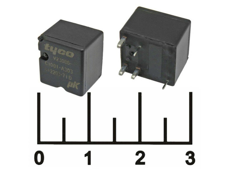 Реле =12V 20A/12V V23086-C1001-A303