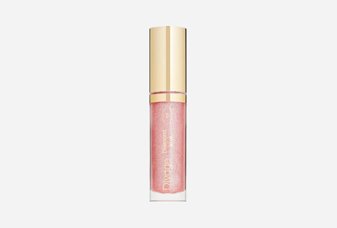 Масло для губ Divage Diamond Lip Oil, тон 03, на основе масло макадамии и жожоба, 4 мл