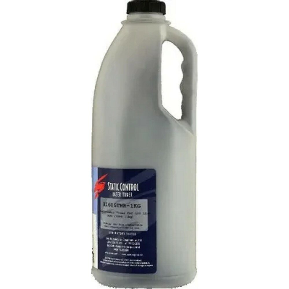 Тонер Static Control H1606TNR-1KG, Черный