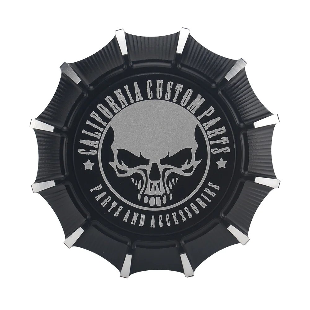 Для Harley Davidson Sportster XL1200 883 X48 Dyna Softail Fatboy Touring FLHR мотоциклетный череп Декор масляная крышка крышка топливного бензобака B