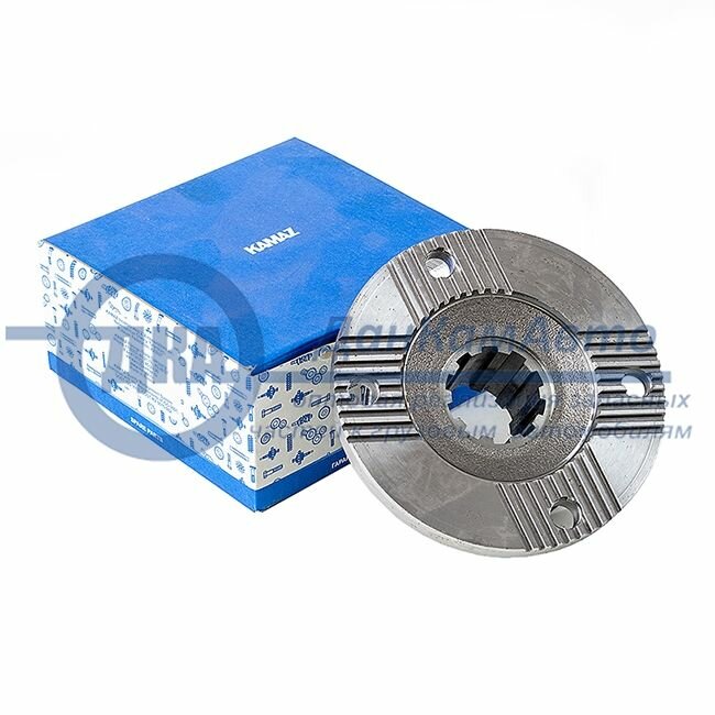 Фланец МОД круглый 4 отверстия шлицы ПАО КамАЗ