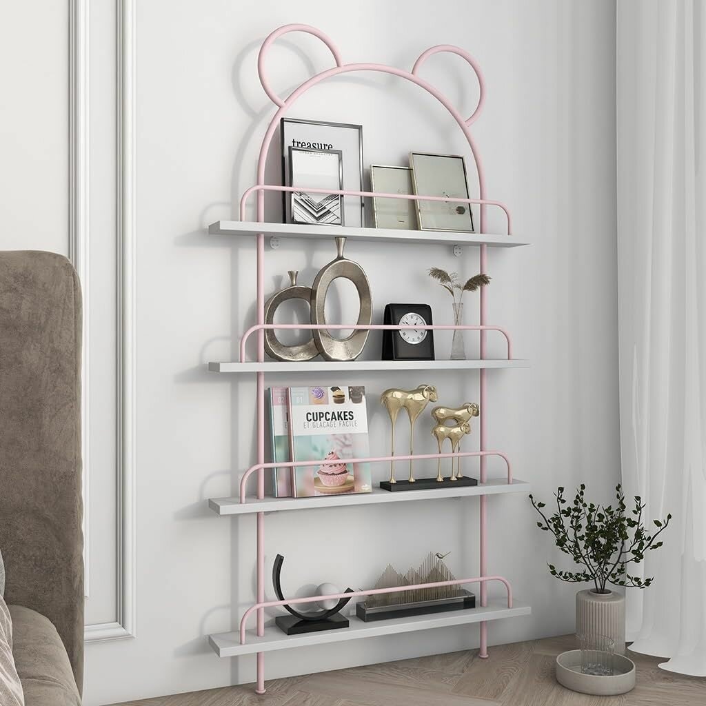 Книжная полка полка шкафа за дверью