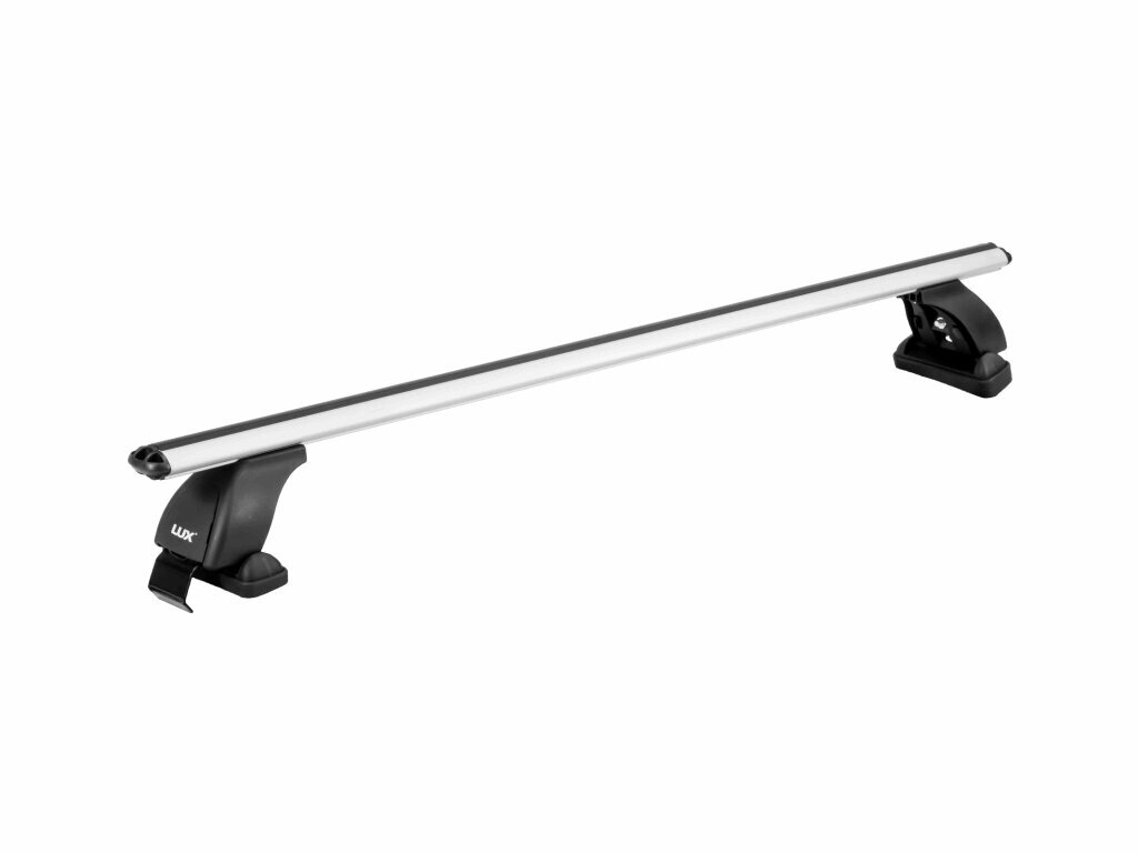 Комплект багажника LUX БК1 для а/м Renault Fluence, с аэродинамическими серебристыми дугами