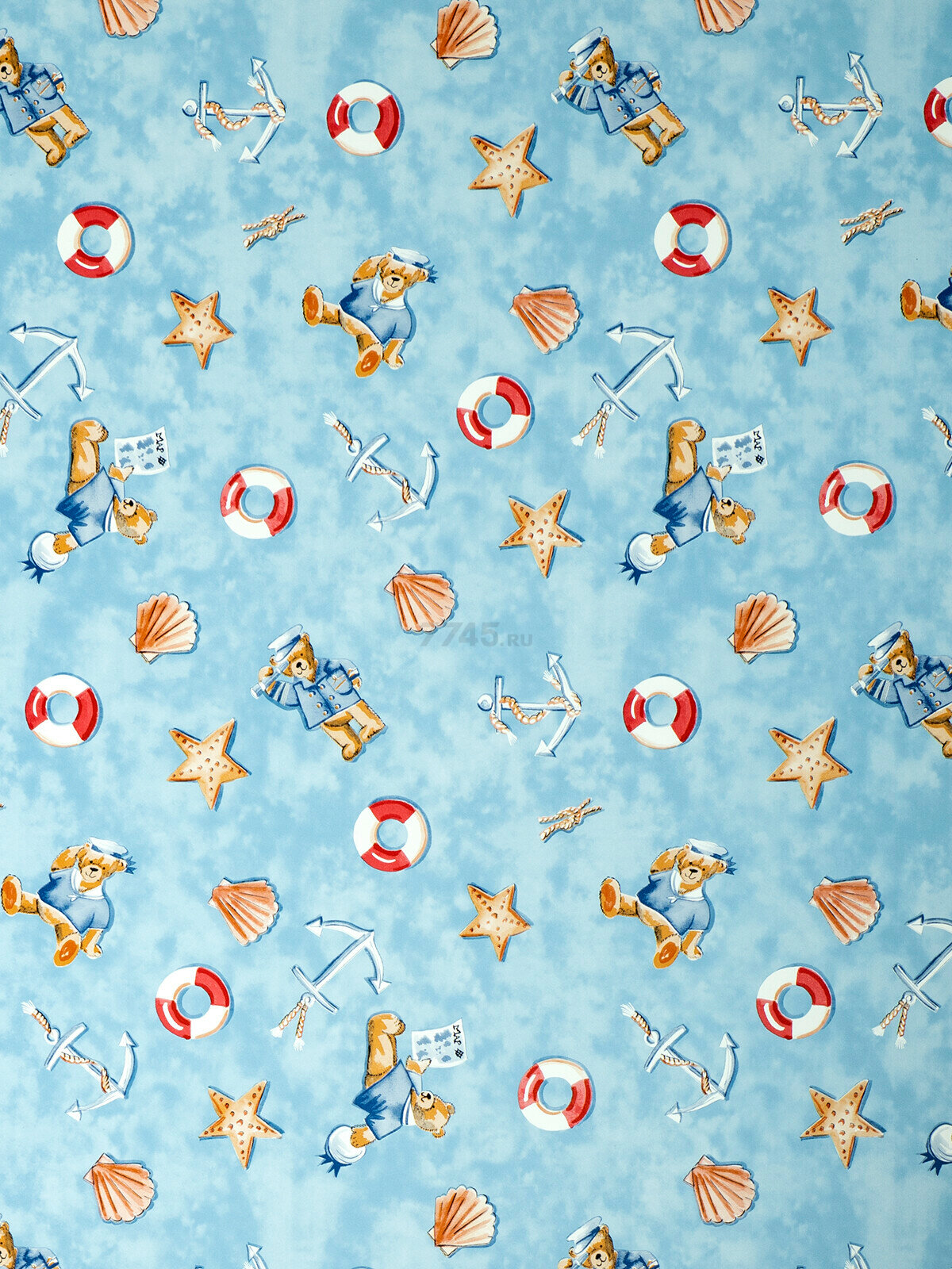 Самоклеящаяся пленка GEKKOFIX "BEARS", 45x2 м, ПВХ, клеевая основа, легко чистится